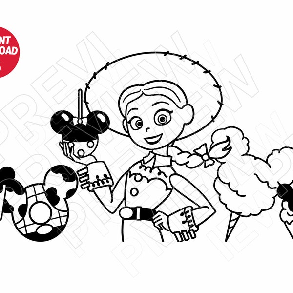 Jessie Toy Story Svg - Etsy