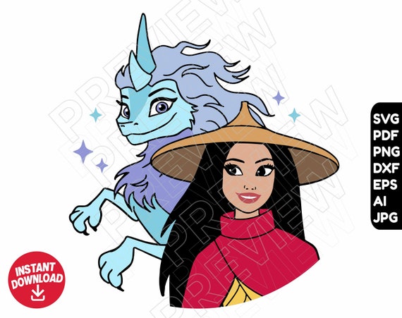 Raya and Sisu SVG Raya and the Last Dragon Svg Png Clipart - Etsy Australia
