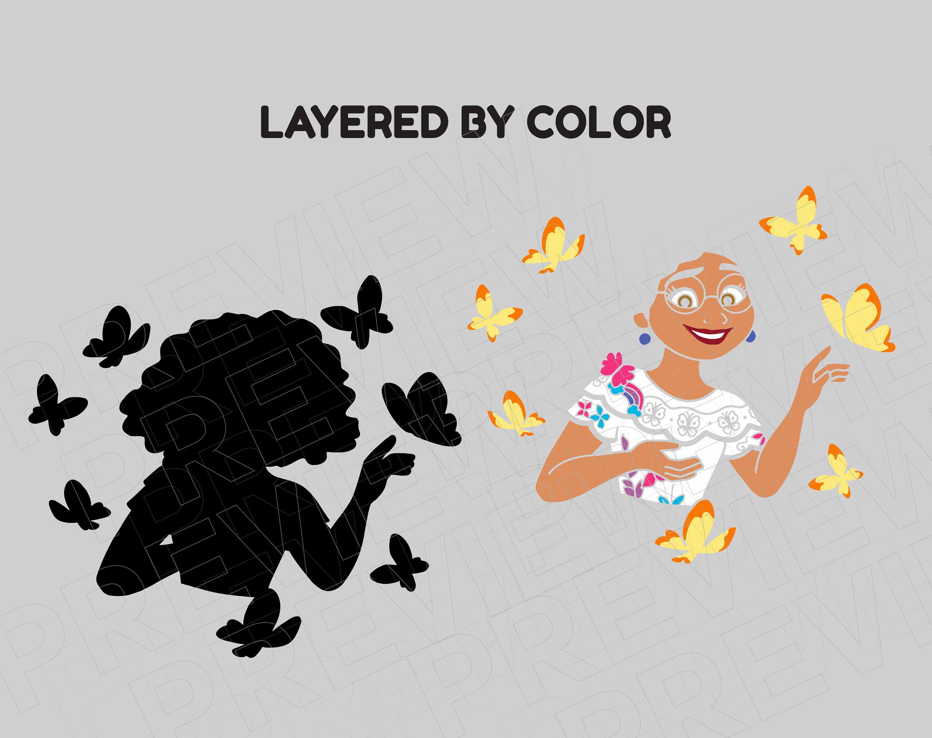 Encanto SVG Mirabel Madrigal svg png clipart cricut cut file - Etsy México