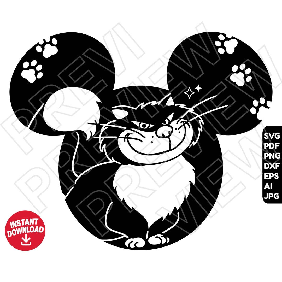 Lucifer SVG Cat Png Clipart Vacay Mode , Cut File Outline Sillhouette ...