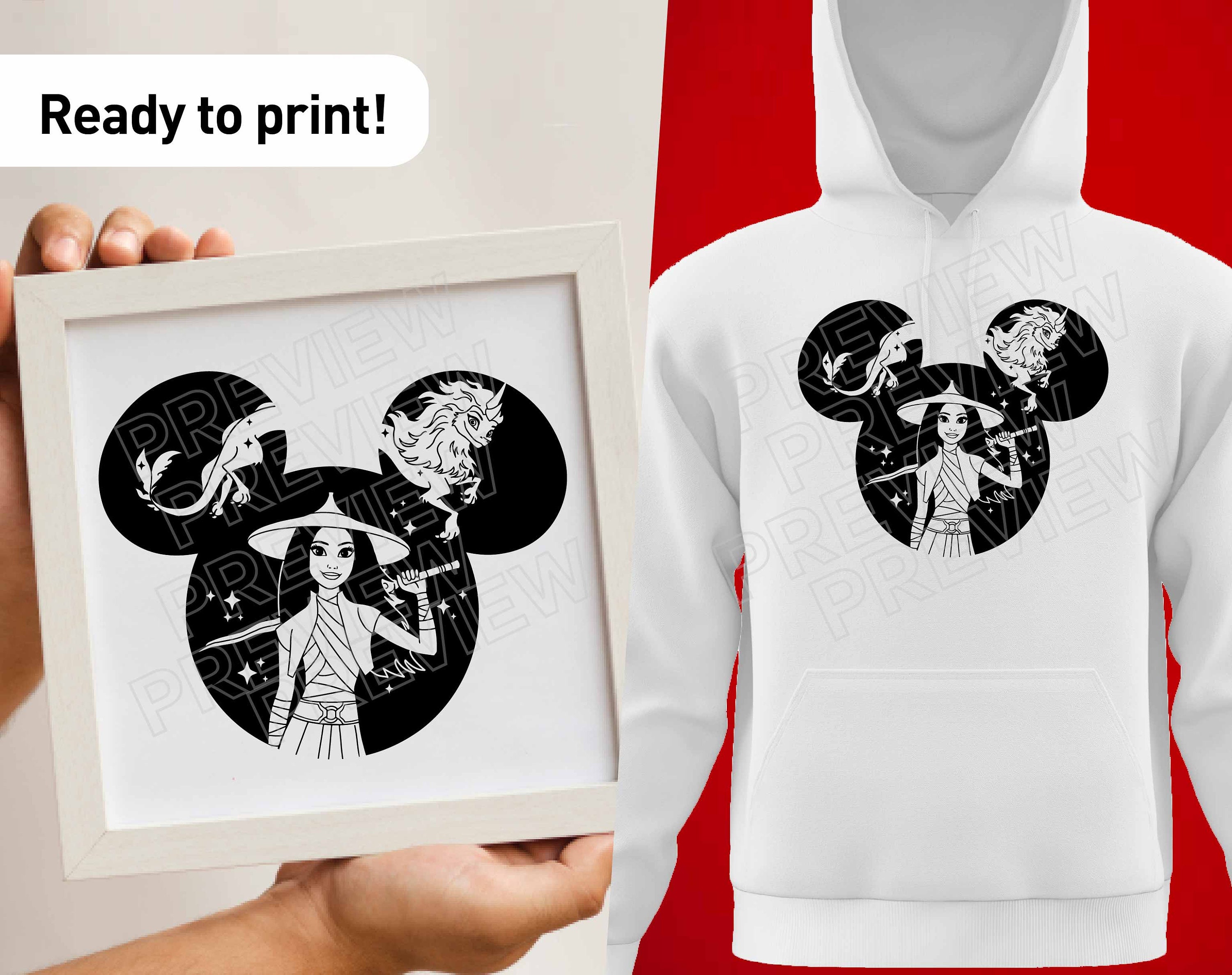 Raya and the Last Dragon SVG Raya Princess Svg Cut File - Etsy UK