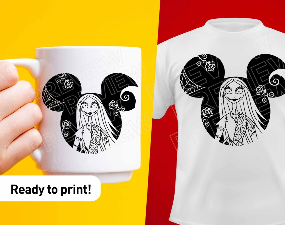 The Nightmare Before Christmas Sally SVG Png Clipart - Etsy