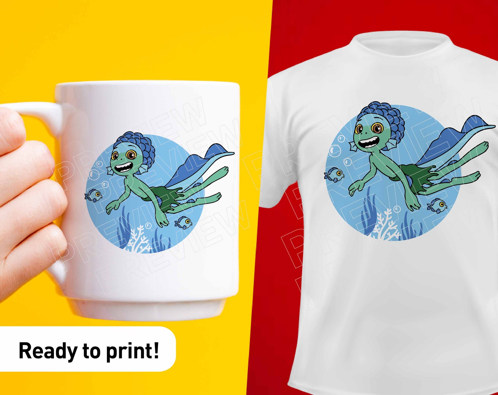 Luca Disney SVG png clipart cut file layered by color instant | Etsy