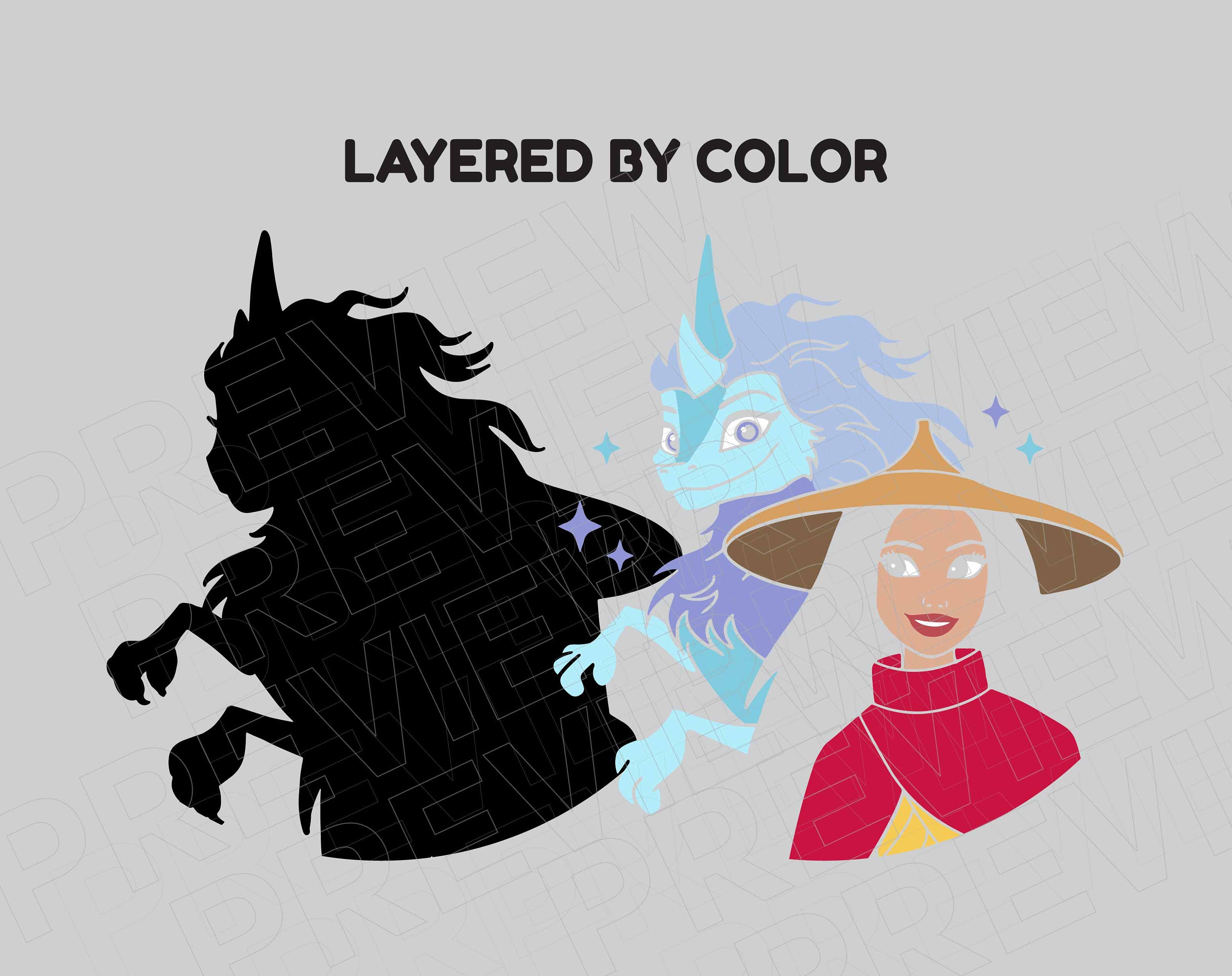 Raya and Sisu SVG Raya and the Last Dragon Svg Png Clipart - Etsy UK