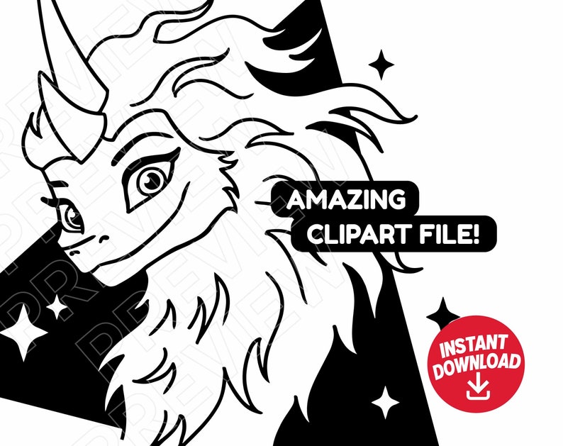 Raya and the Last Dragon Sisu SVG Png Clipart Cut File - Etsy