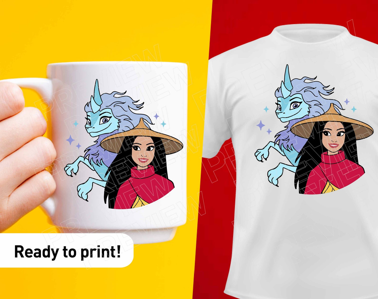 Raya and Sisu SVG Raya and the Last Dragon Svg Png Clipart - Etsy