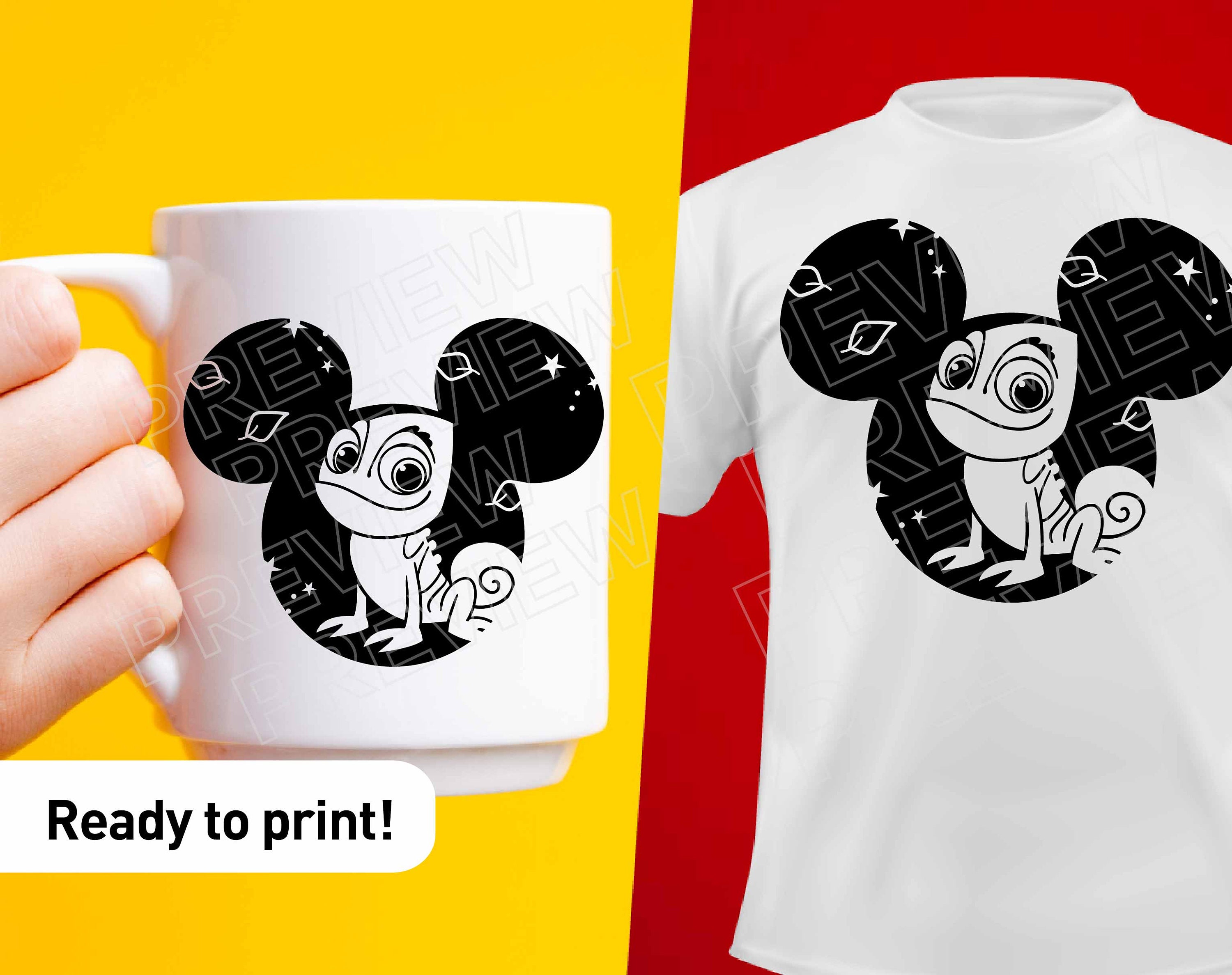 Tangled SVG Pascal Dxf Clipart Png Rapunzel Cut File Outline - Etsy Ireland