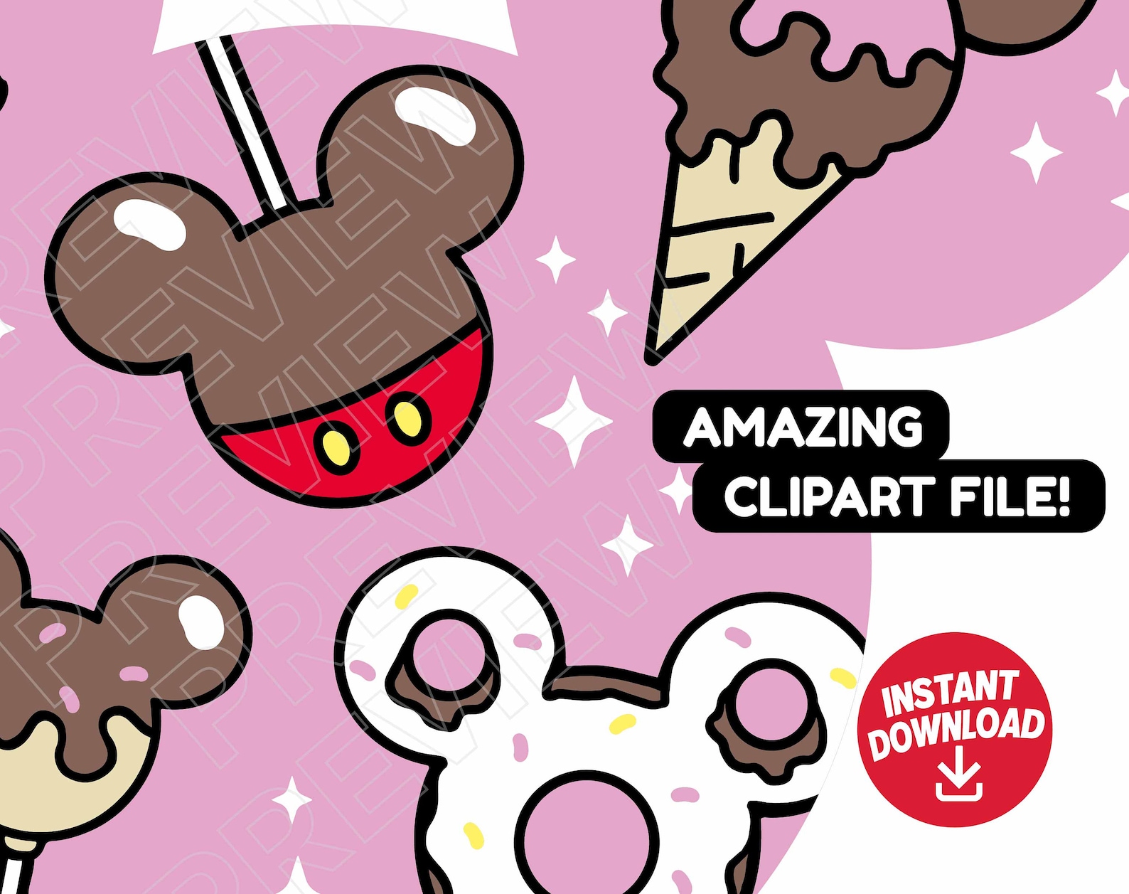 Disneyland Snacks SVG Png Clipart Snack Goals Svg Vacation | Etsy