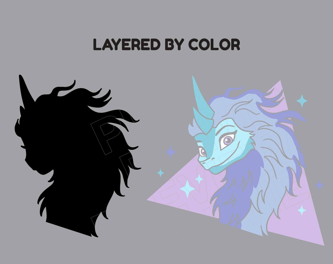 Sisu SVG Raya and the Last Dragon Png Clipart Cut File - Etsy