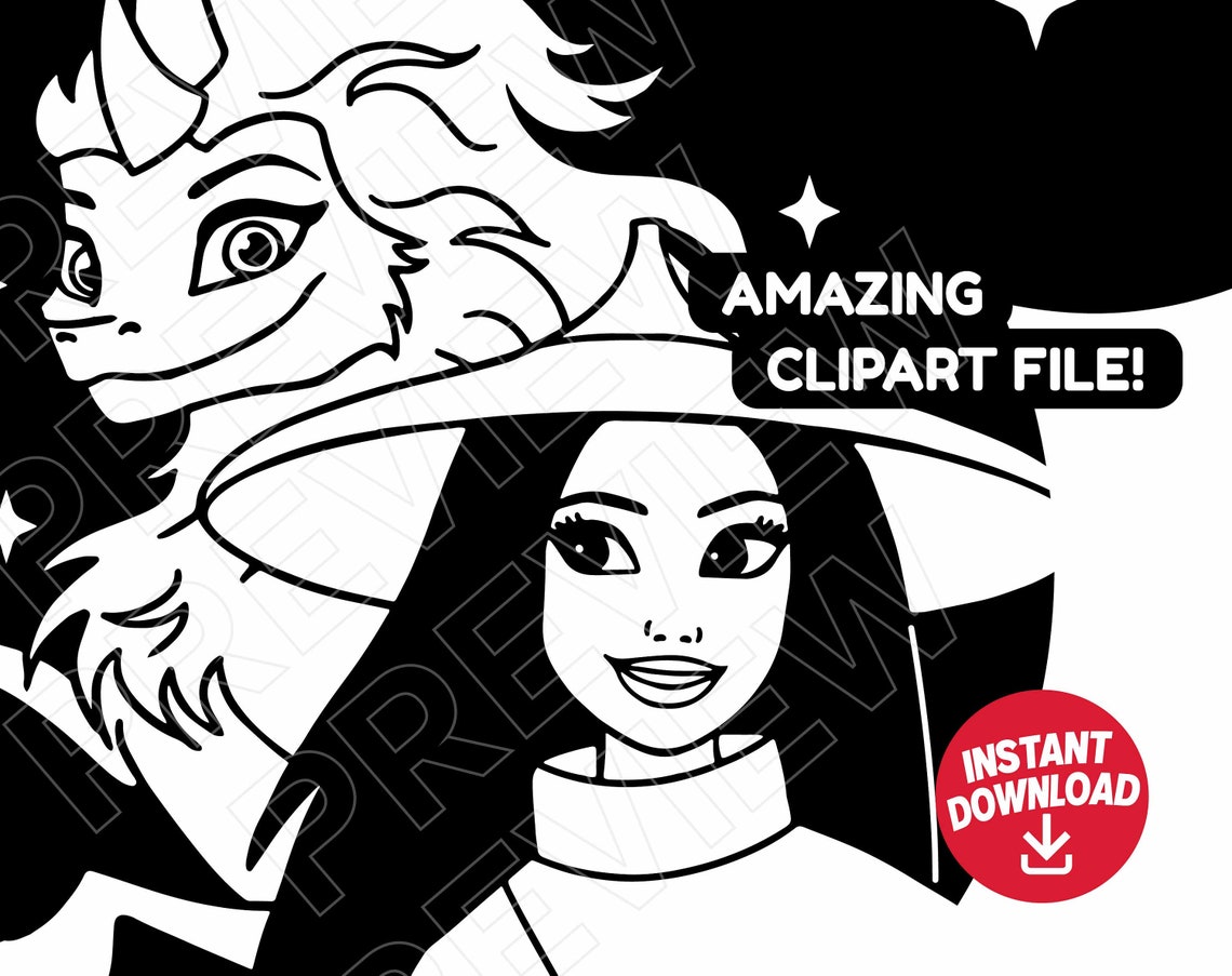 Raya Sisu SVG Raya and the Last Dragon Png Clipart Cut File | Etsy