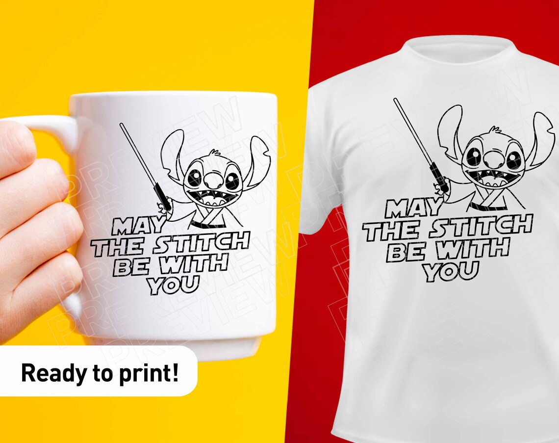 Stitch SVG Stars Dxf Png Clipart Cut File Outline Silhouette - Etsy