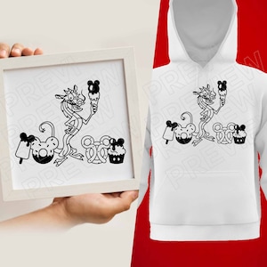 Mushu SVG snacks mulan , cut file outline silhouette - Etsy México