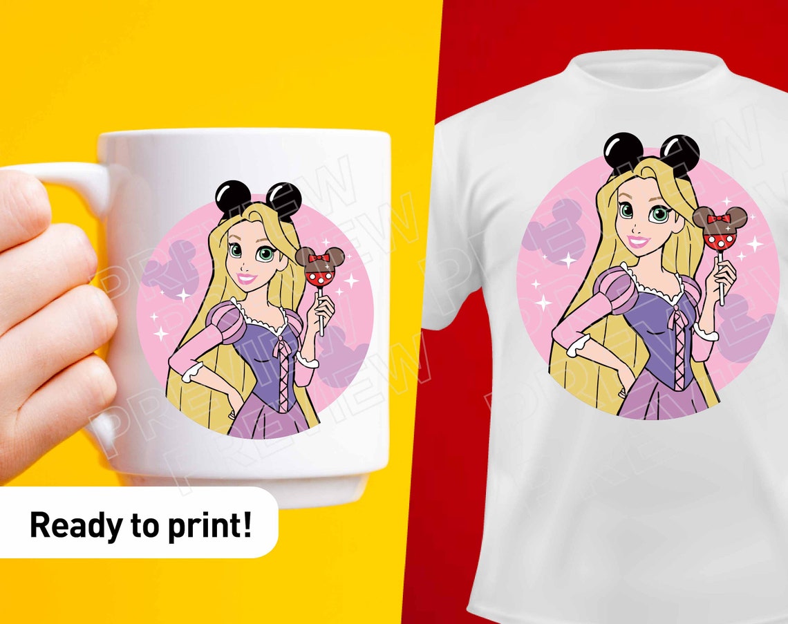 Rapunzel SVG Tangled Snacks Png Clipart Cut File Layered by - Etsy