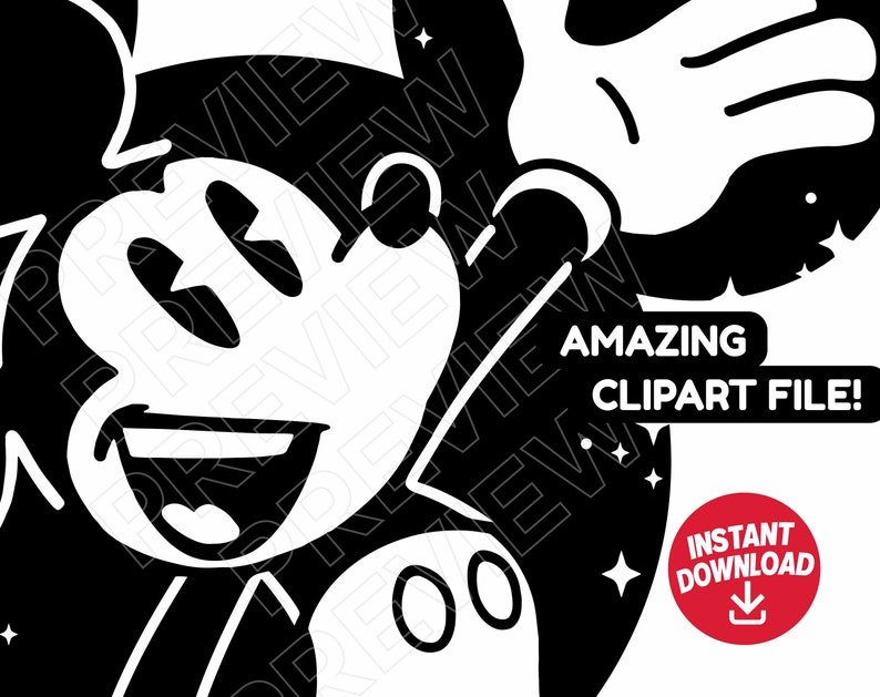 Mickey Ears SVG Mouse Png Disneyland Ears Svg Cricut Cut | Etsy