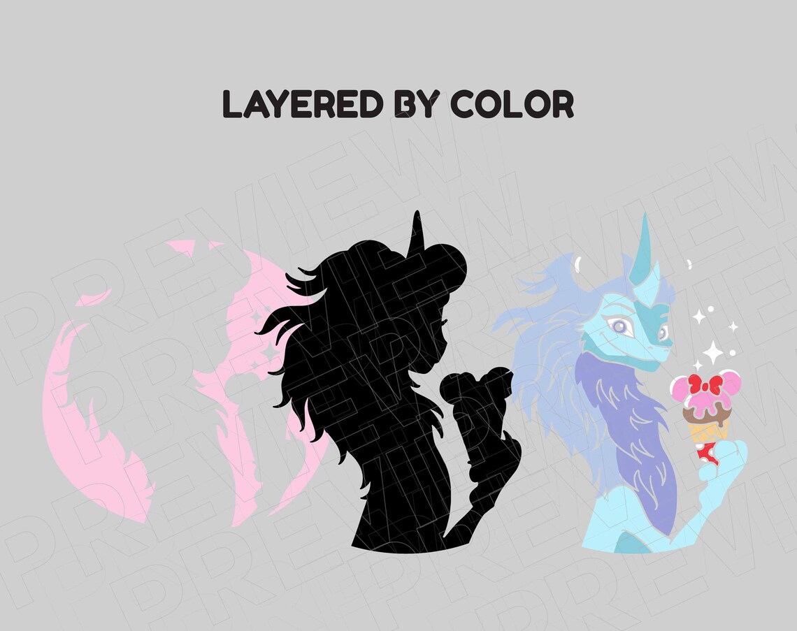 Sisu SVG Raya and the Last Dragon Png Clipart Disneyland - Etsy