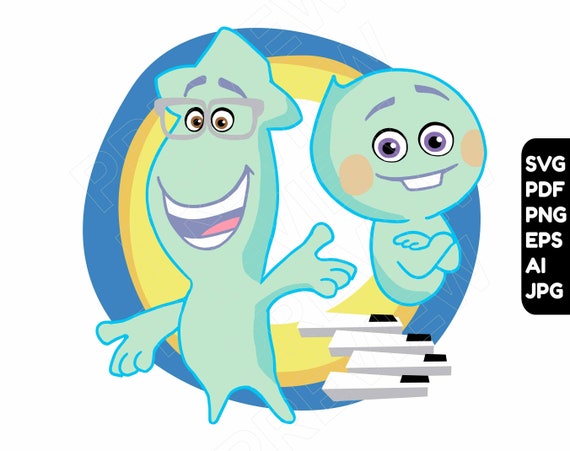 Soul Disney SVG Pixar SVG Disney Soul movie clipart svg | Etsy España