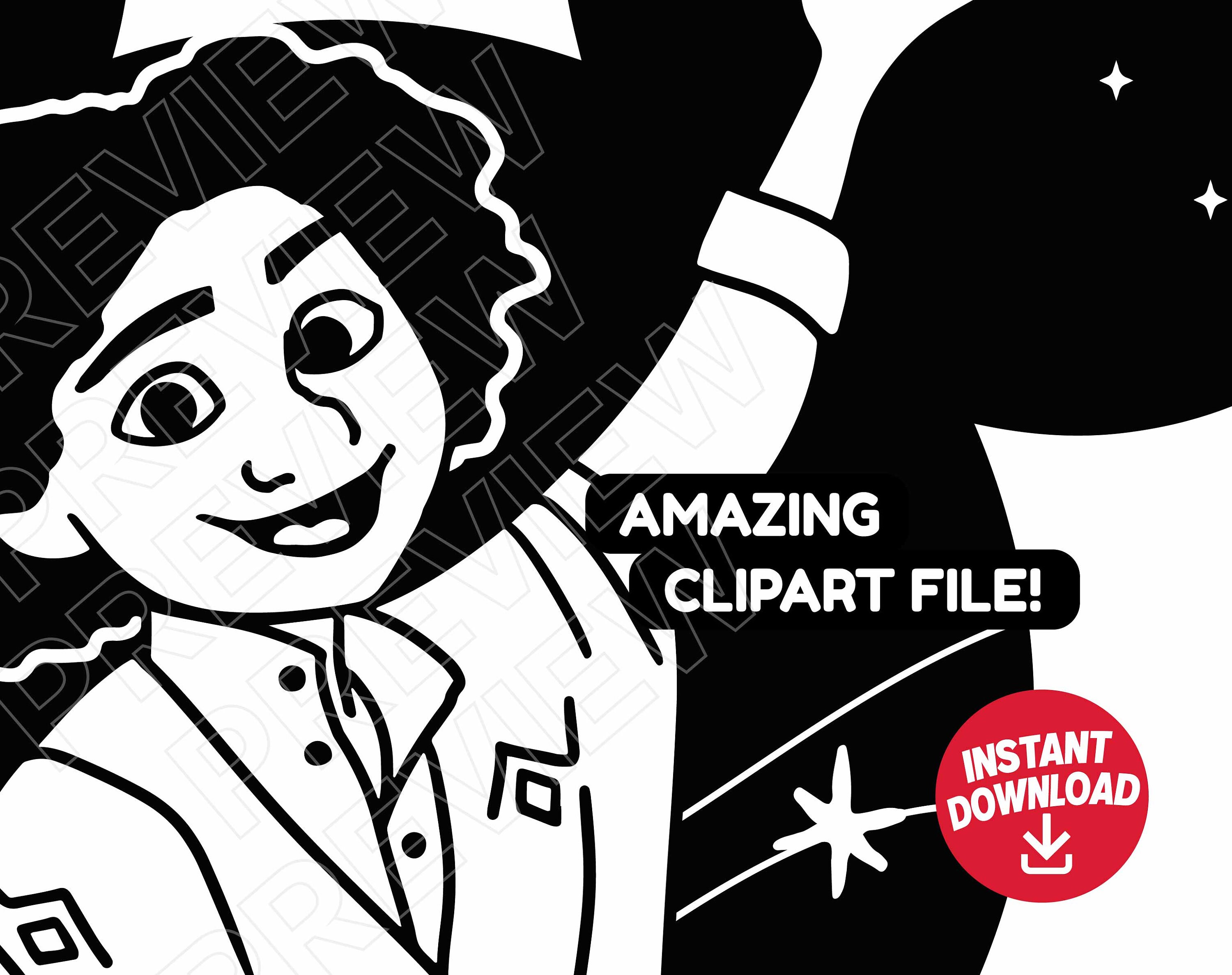 Encanto SVG Camilo png clipart cricut cut file silhouette | Etsy España