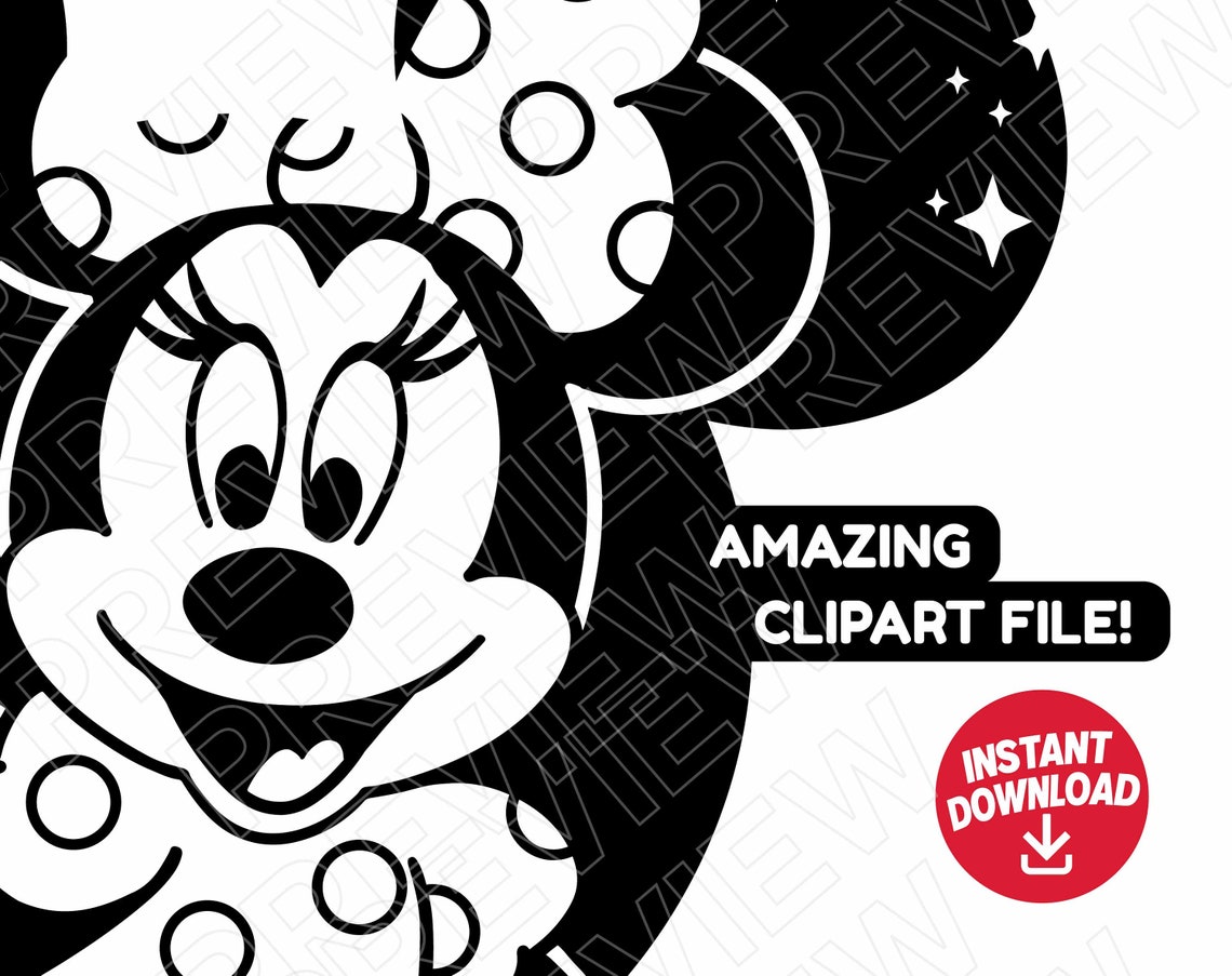 Minnie Ears SVG Mouse Png Disneyland Ears Svg Cricut Cut - Etsy Canada