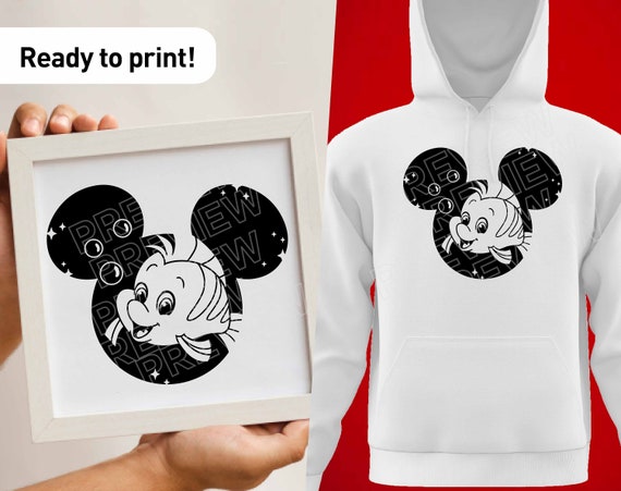 Silhouet Van Ariel En Bot Disney Ariel Zeemeermin Cadeaus & Gadgets