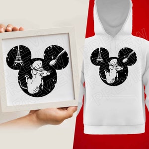 Ratatouille SVG Ears Remi Dxf Png Clipart, Cut File Outline Silhouette ...