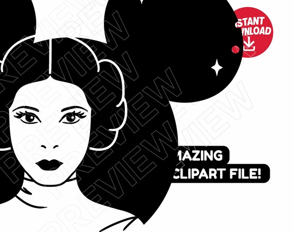 Prinzessin Leia Silhouette Buy Princess Leia Silhouette Water Color