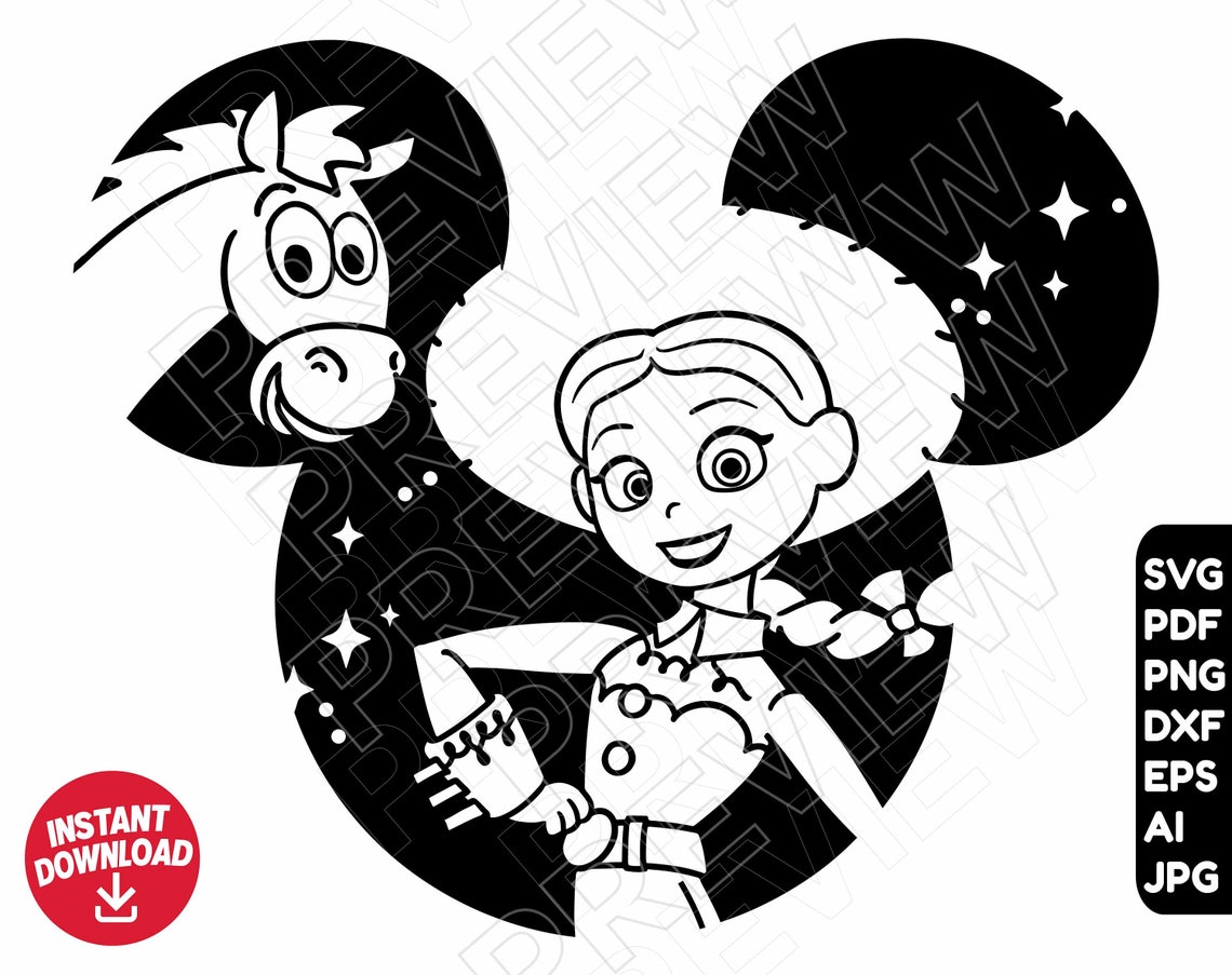 Jessie SVG Png Clipart Toy Story SVG Vacay Mode Cut File - Etsy