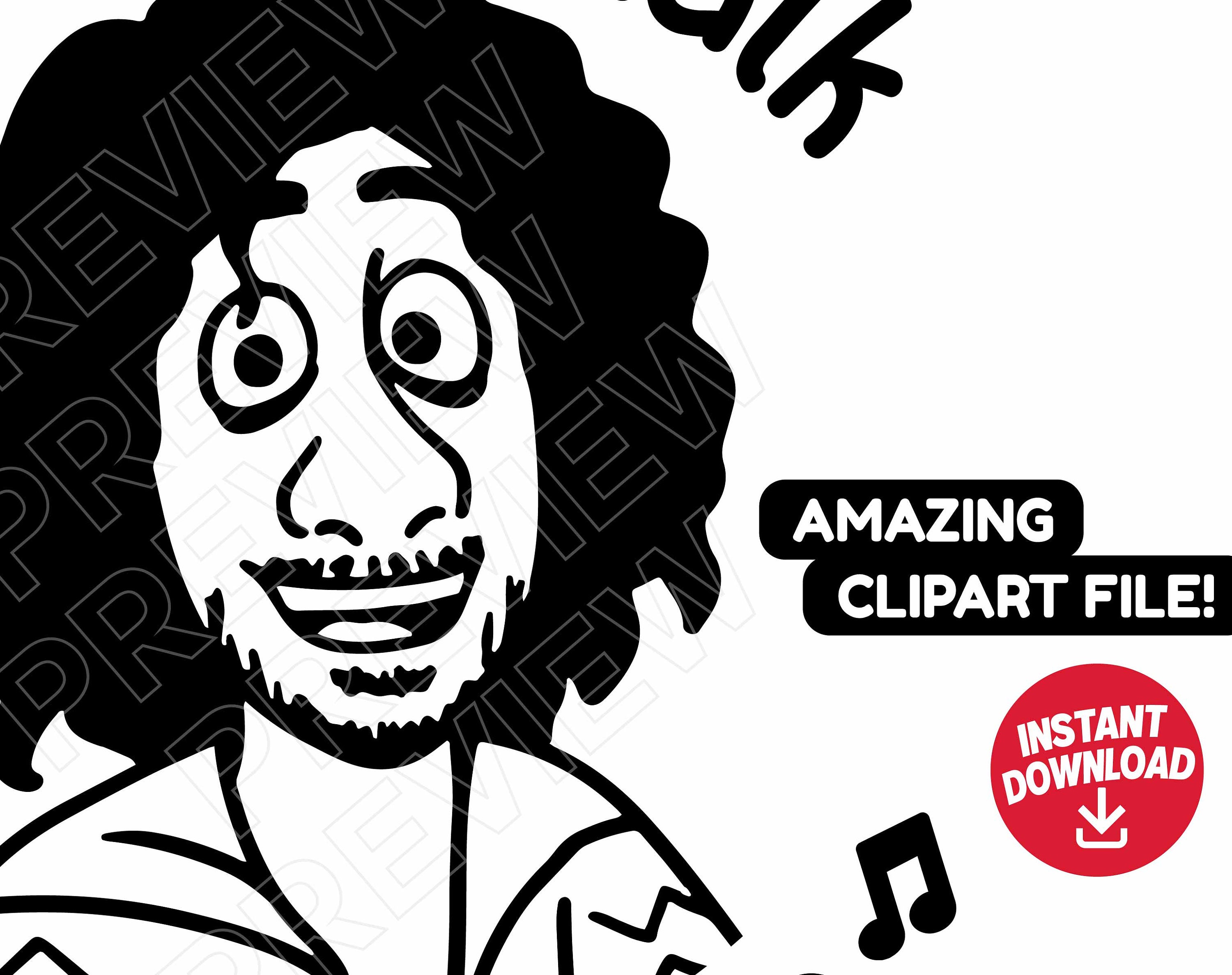 Encanto Bruno SVG We Dont Talk About Bruno Png Clipart Cricut | Etsy