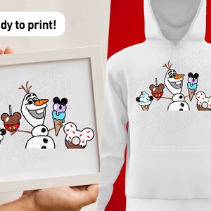 Olaf SVG Frozen Snacks Png Dxf Clipart , Cut File Layered by Color - Etsy