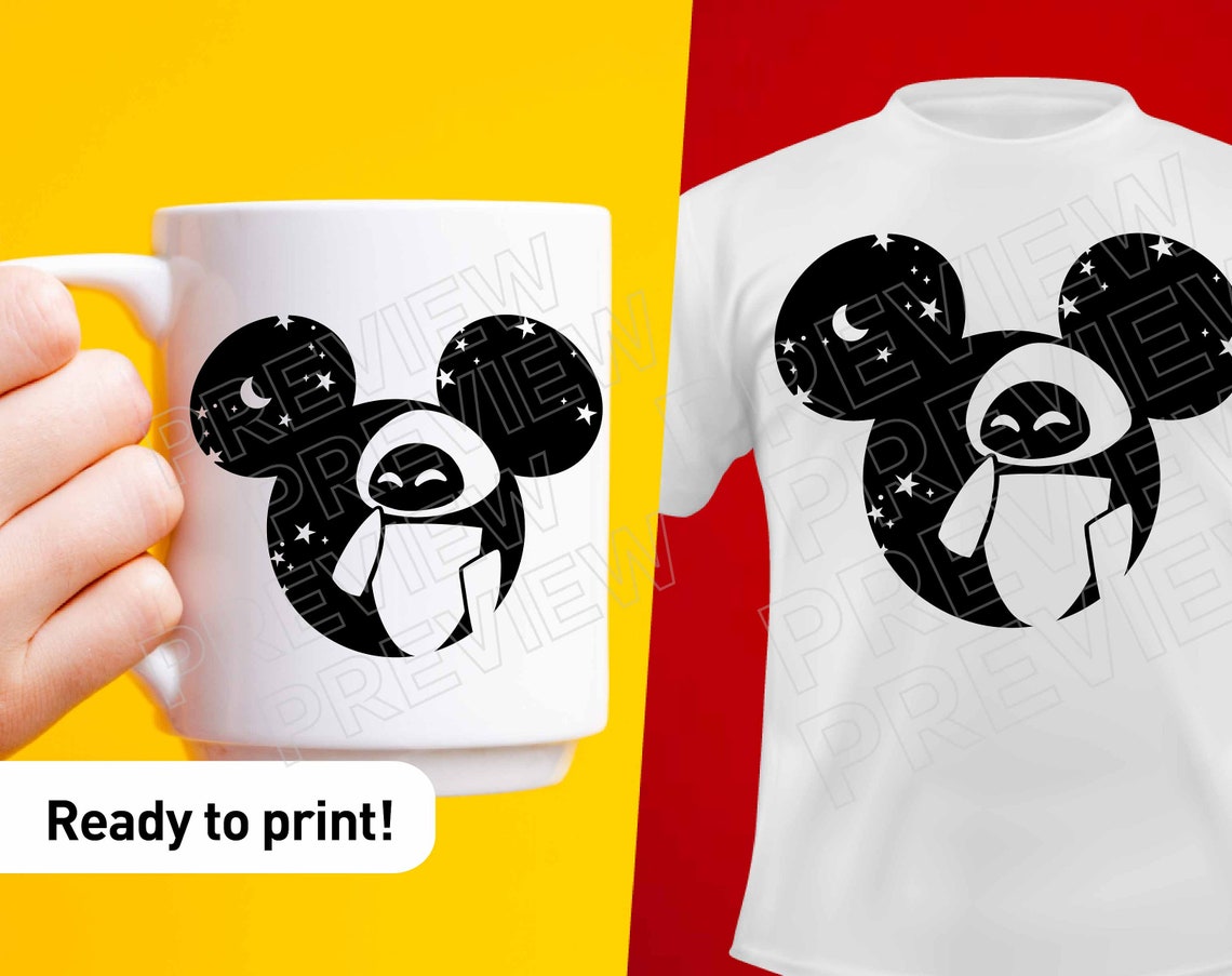 Eve SVG Wall E Clipart DXF Png Cut File Outline Silhouette - Etsy