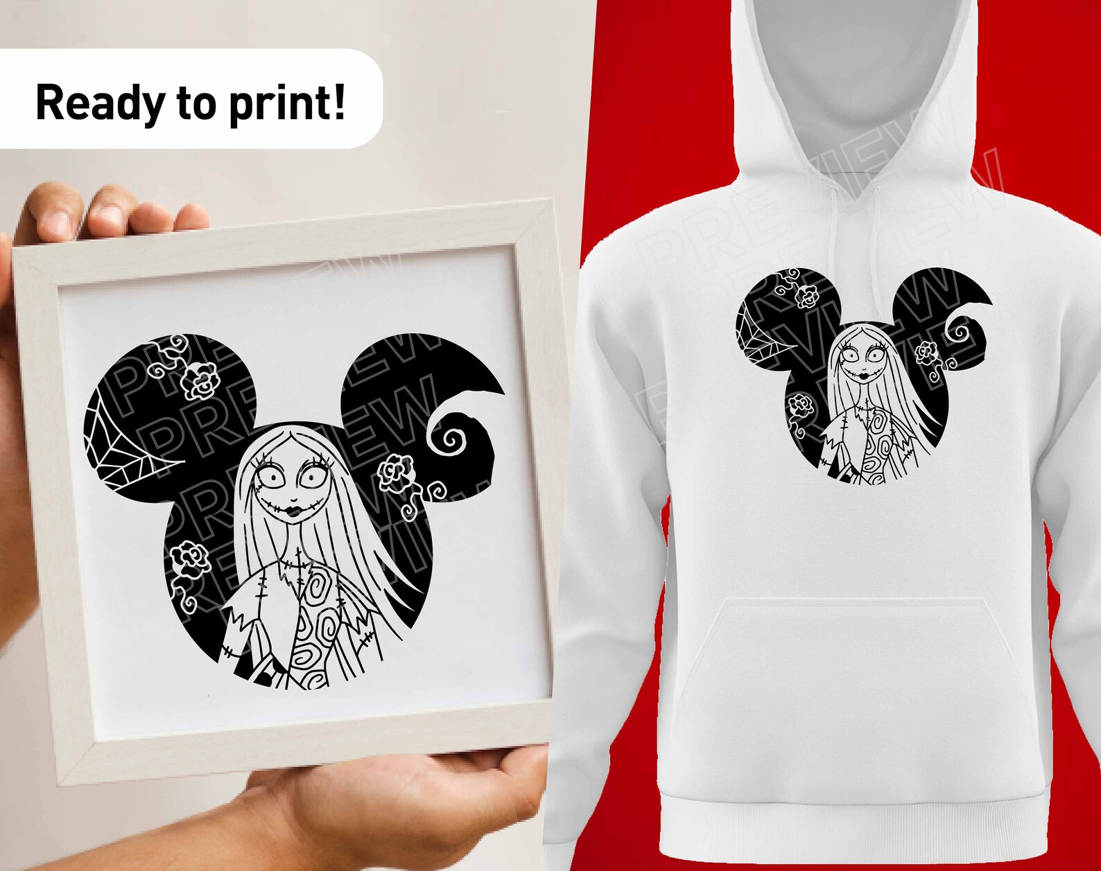 The Nightmare Before Christmas Sally SVG Png Clipart - Etsy