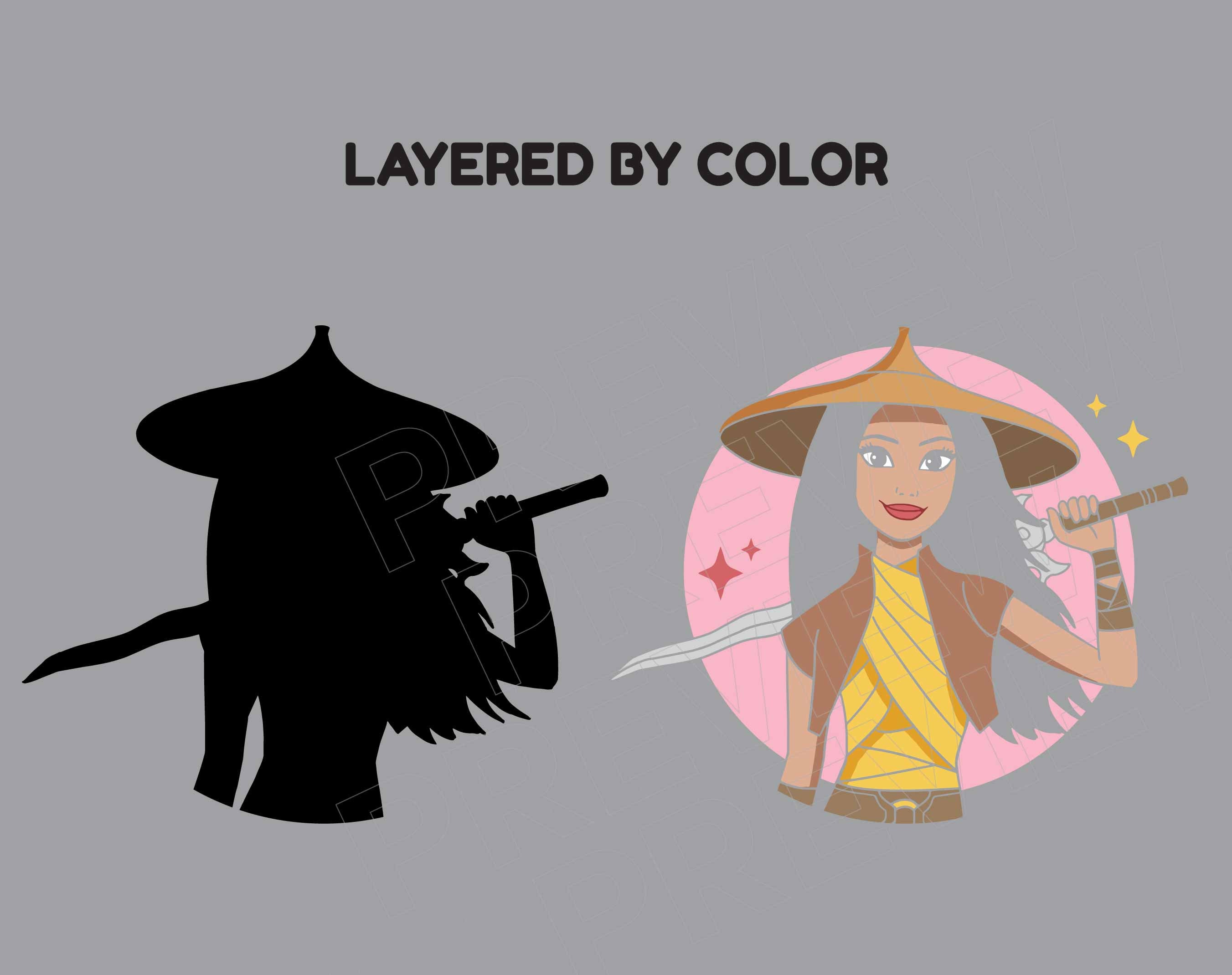 Raya SVG Raya and the last dragon svg disney princess svg | Etsy España