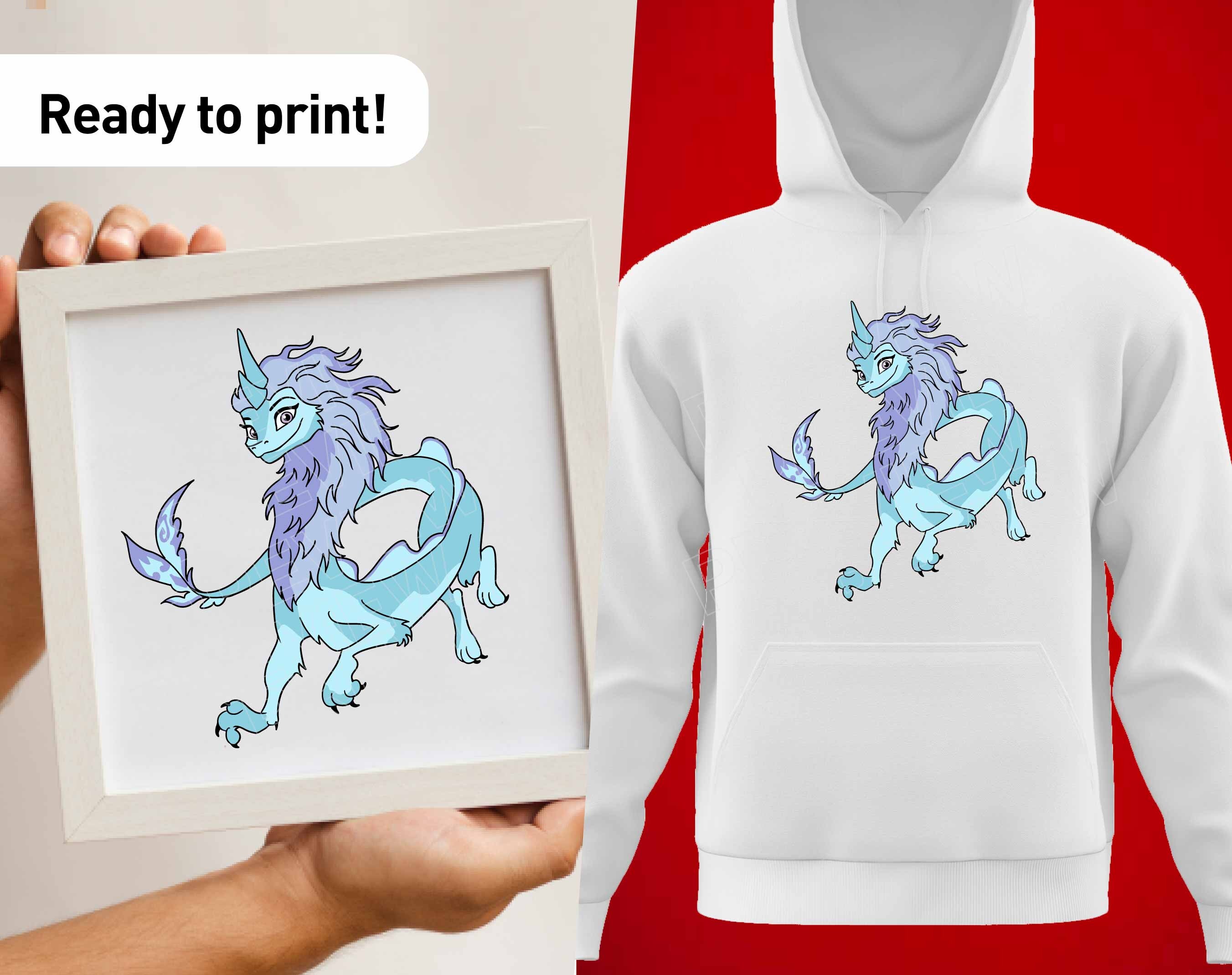 Sisu dragon SVG png clipart raya and the last dragon cut - Etsy México