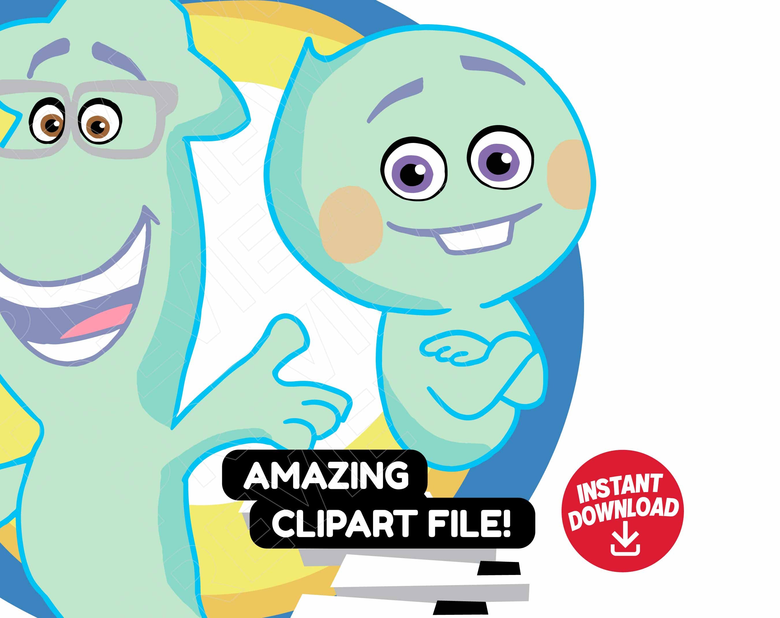 Soul Disney SVG Pixar SVG Disney Soul movie clipart svg | Etsy España