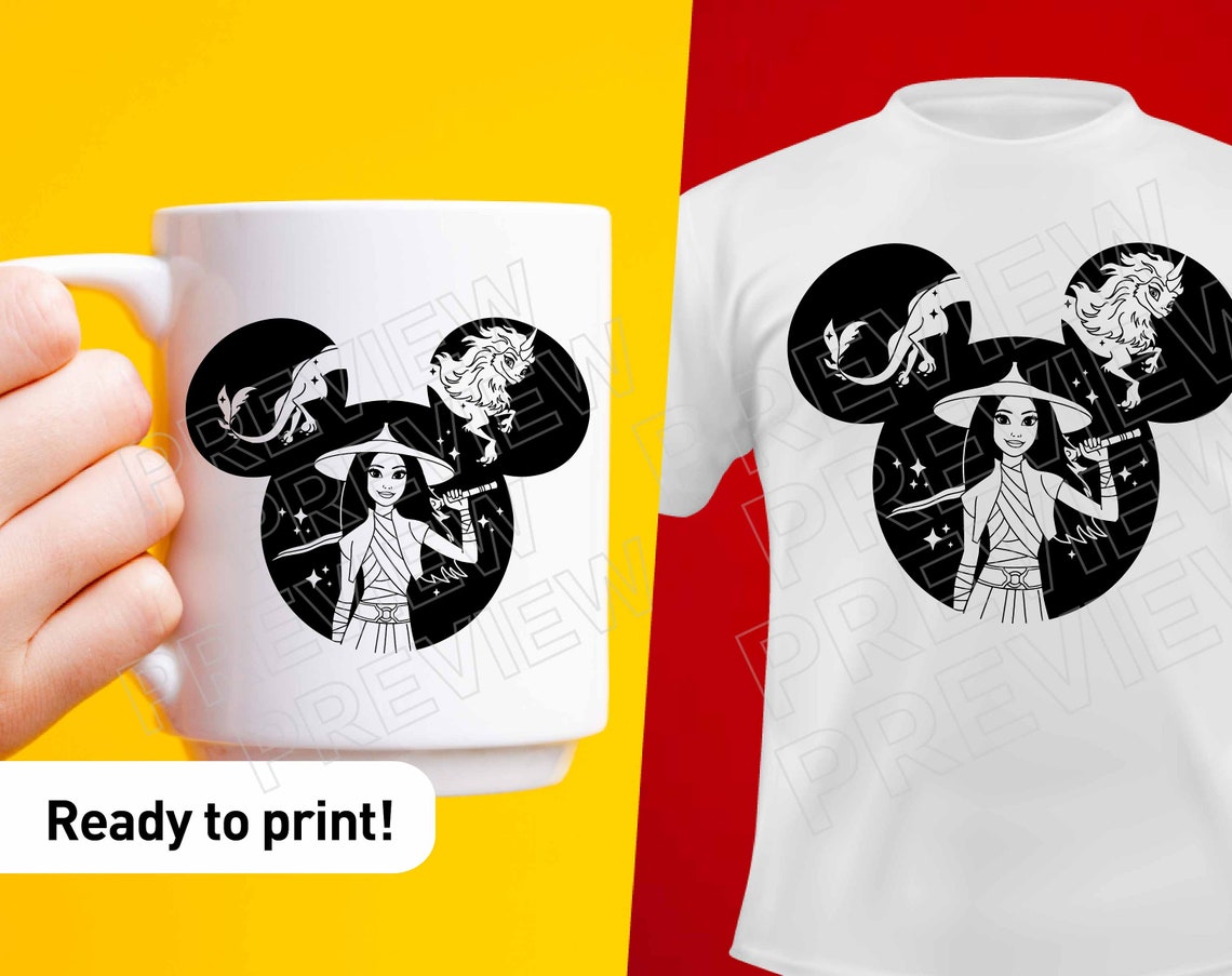 Raya and the Last Dragon SVG Raya Princess Svg Cut File - Etsy UK