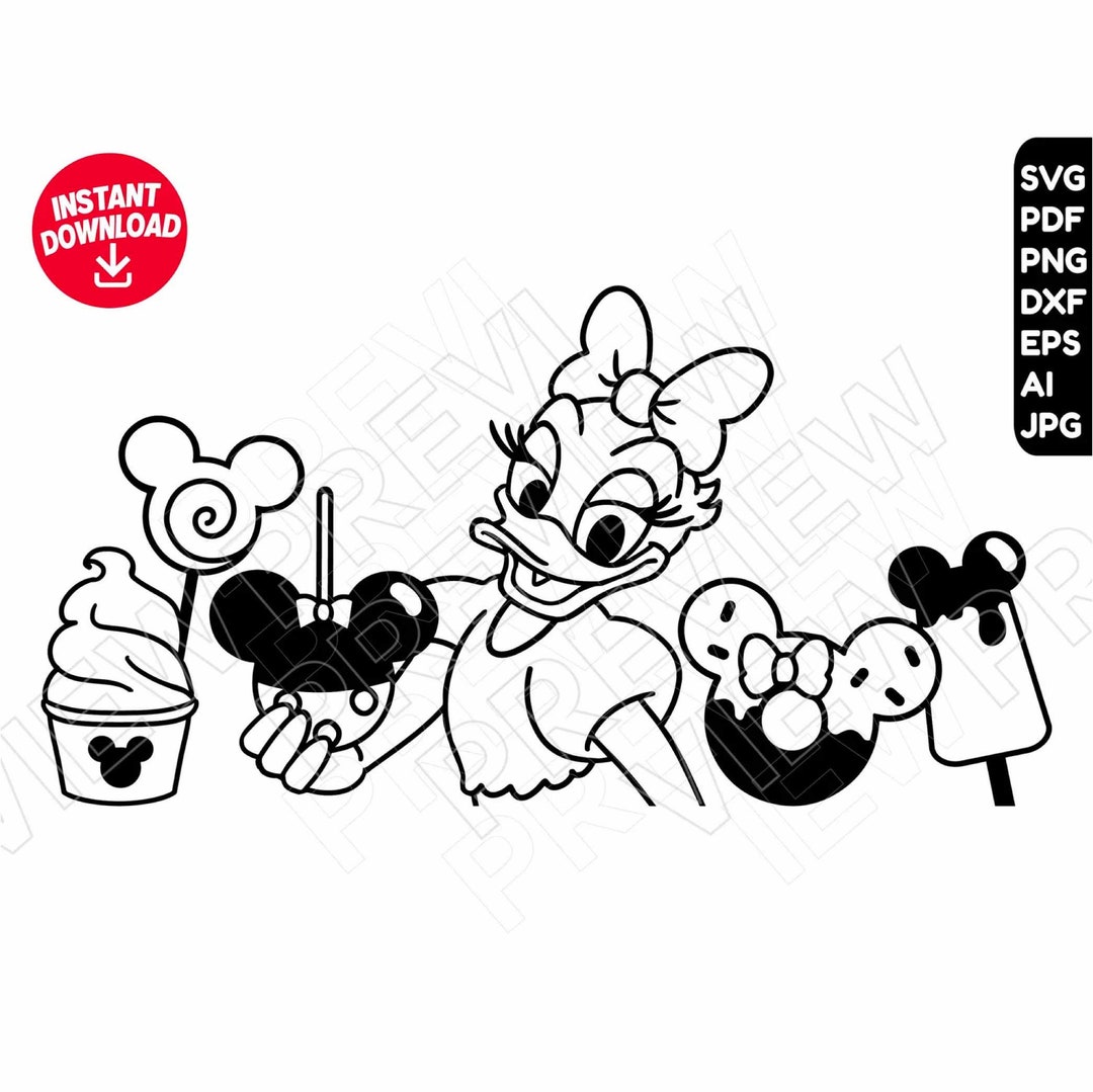 Daisy SVG snacks png clipart dxf , cut file outline silhouette - Etsy ...