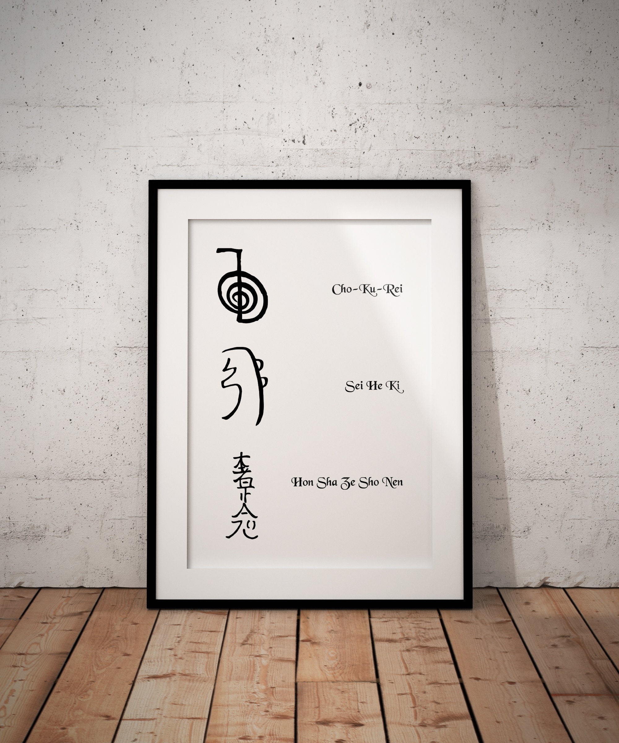 Reiki Prints 3 Reiki Symbols Print Prints for Healing - Etsy UK