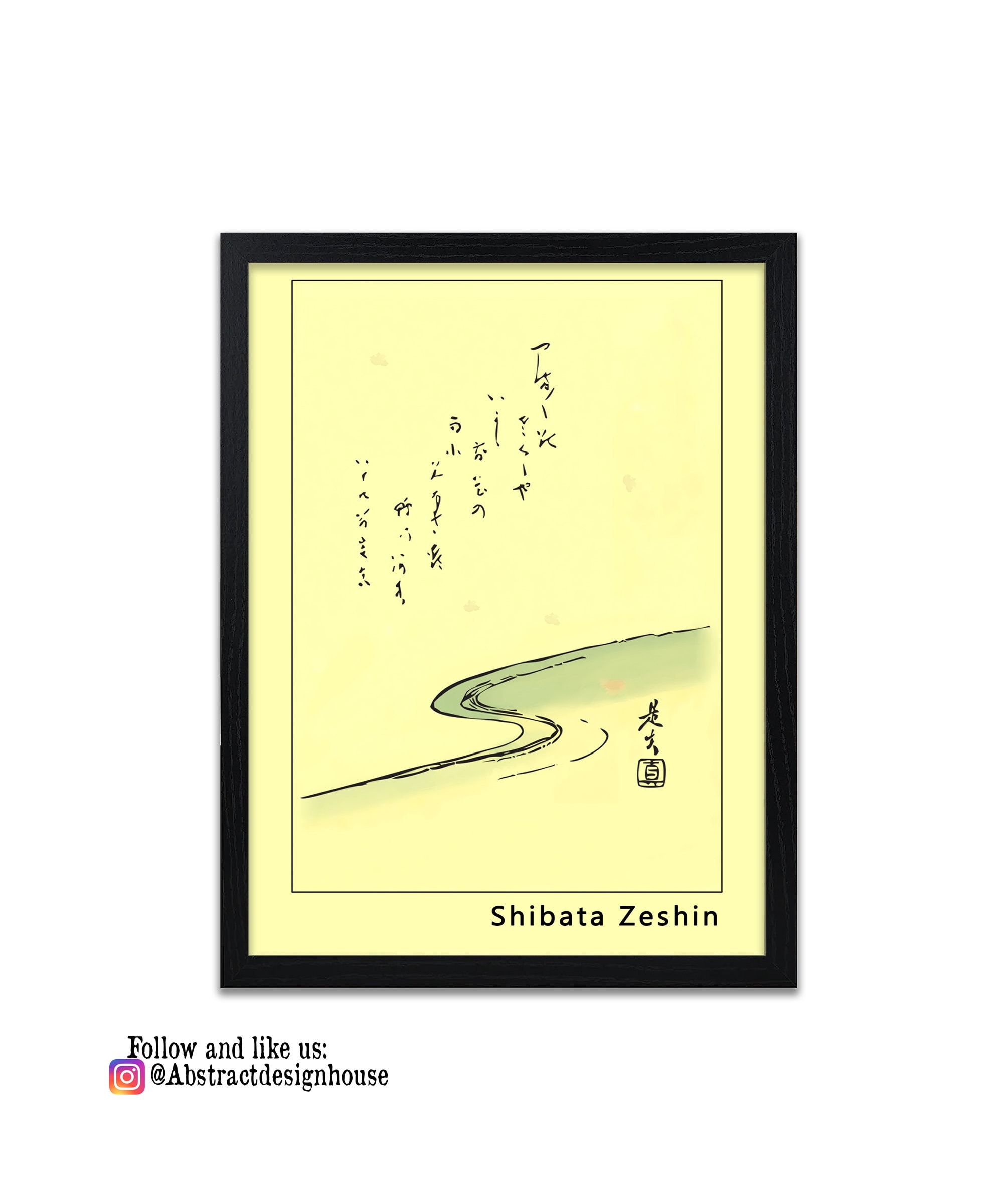 Japanese Art Prints | Poem and Falling | Shabita Zeshin | Japanese ...