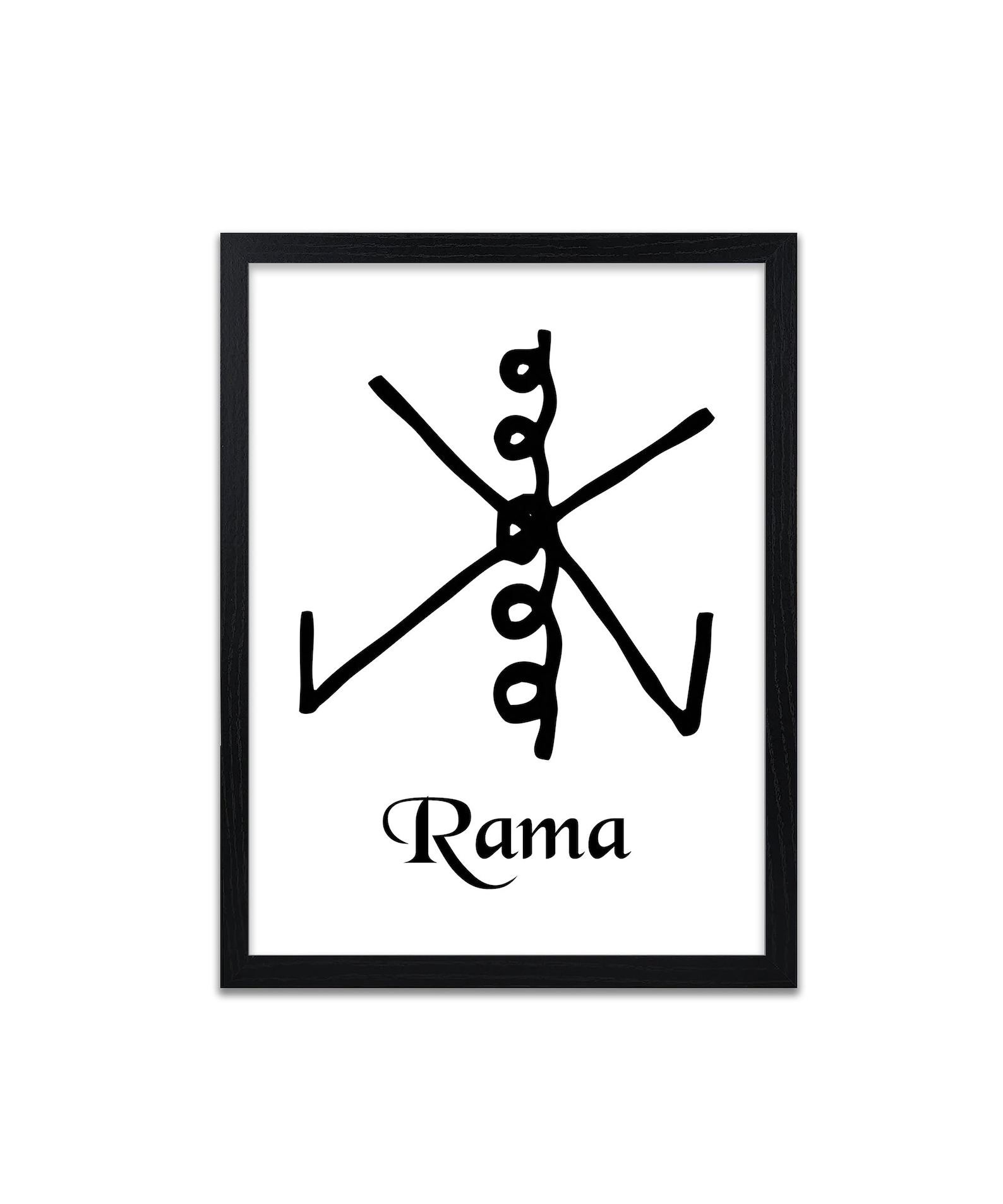 Reiki Rama Symbol Print Prints for Healing Reiki Symbols | Etsy