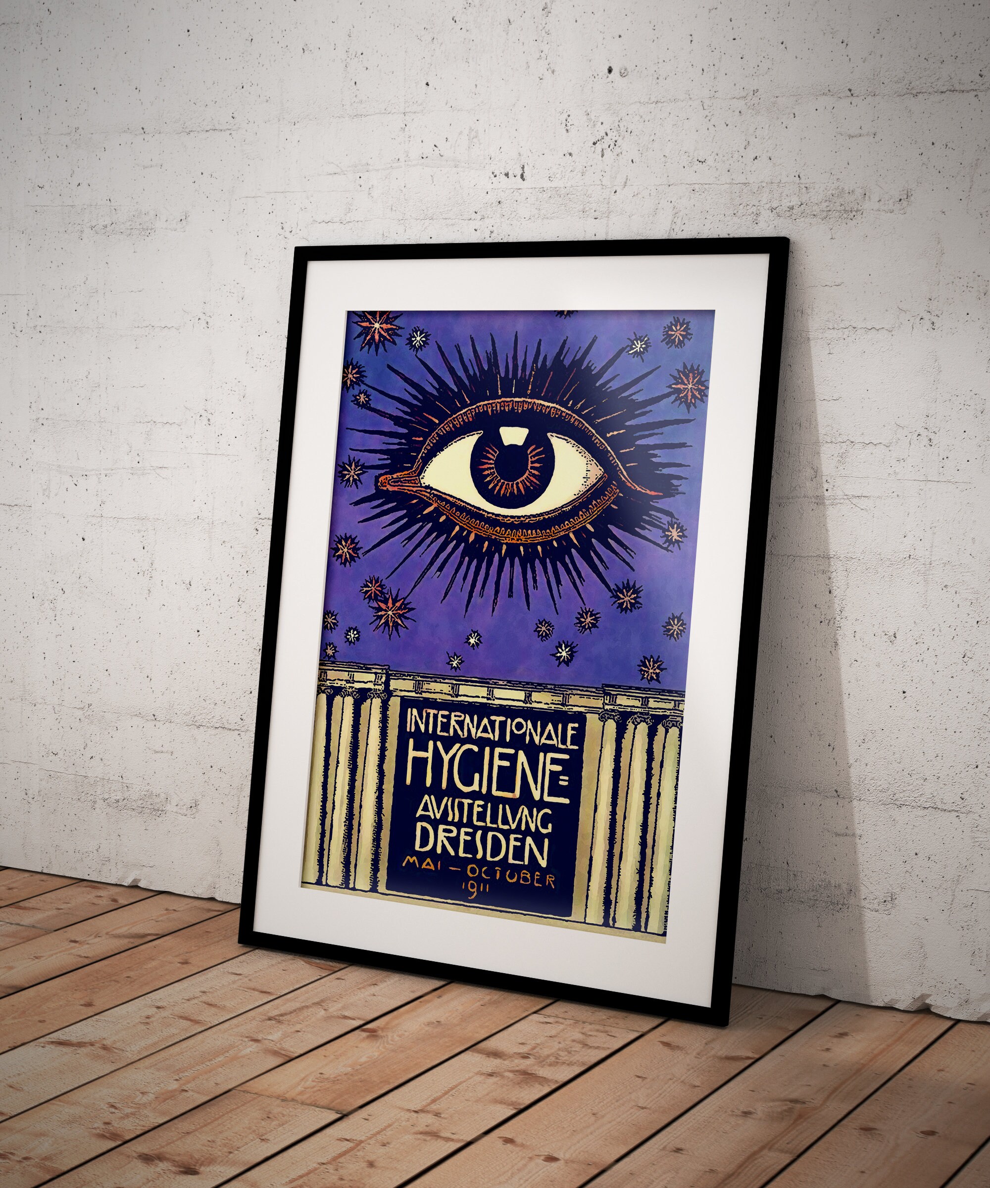 Art Nouveau Vintage Exhibition Posters | Franz Von Stuck Poster ...