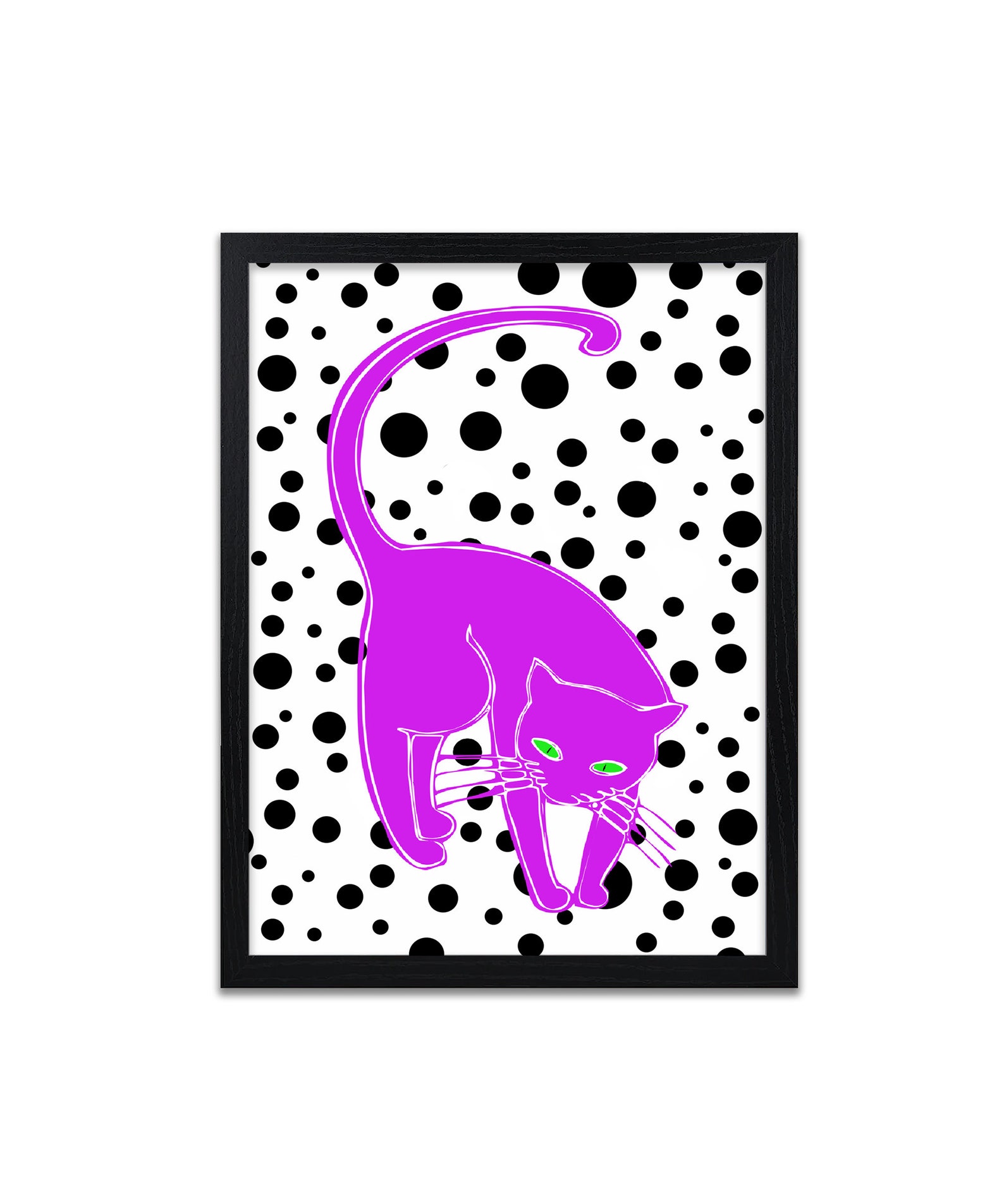 Catprint Japanese Modern Art Print Giclee Prints - Etsy