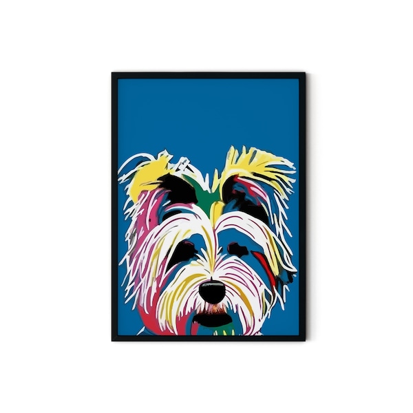Pop Art Pet Portrait - Etsy UK