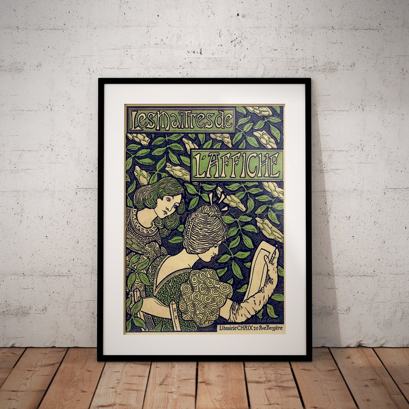 Art Nouveau Posters - Etsy