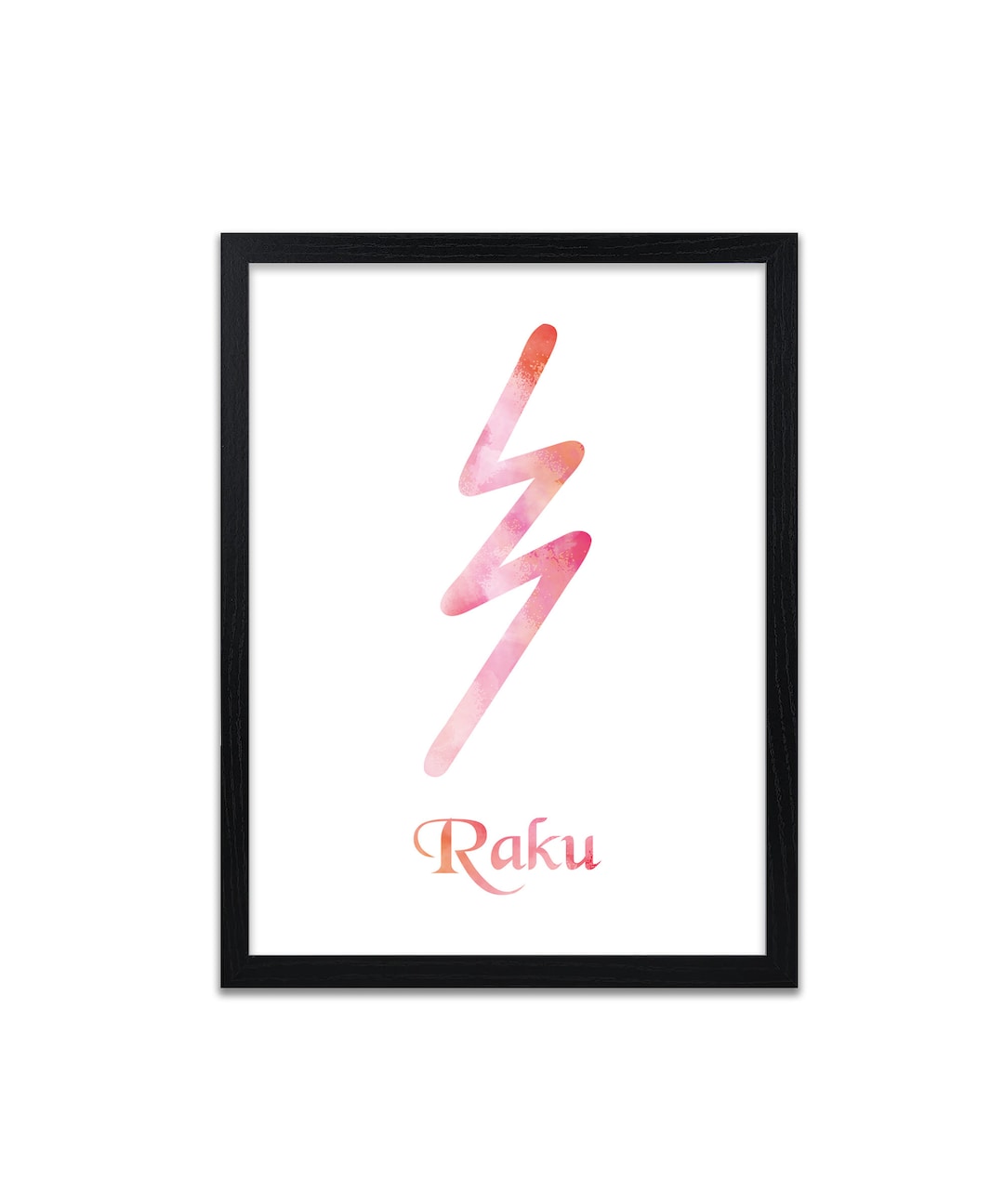 Reiki Prints - Raku Symbol Print - Prints for Healing - Etsy