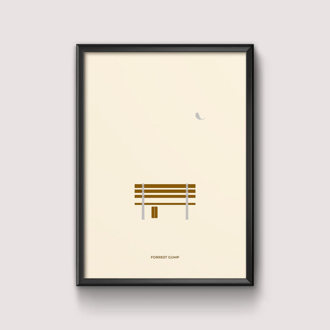 Forrest Gump Poster — Running Print, Marathon Gift, Half Marathon Gift ...