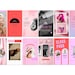 50 Canva Instagram Templates | Hot Pink Design | Easy to Edit - Etsy