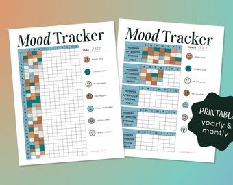 Mood Tracker - Etsy