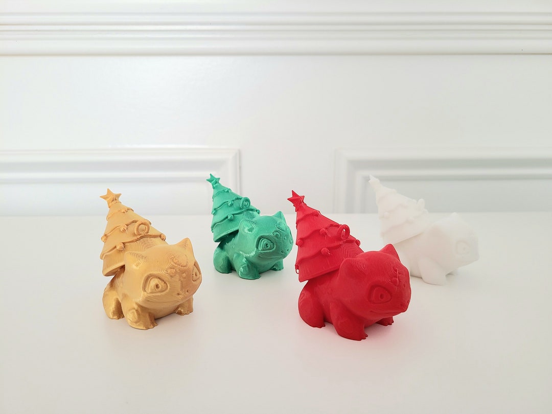 Pokemon Bulbasaur Christmas Tree Ornaments 3D Printed - Etsy