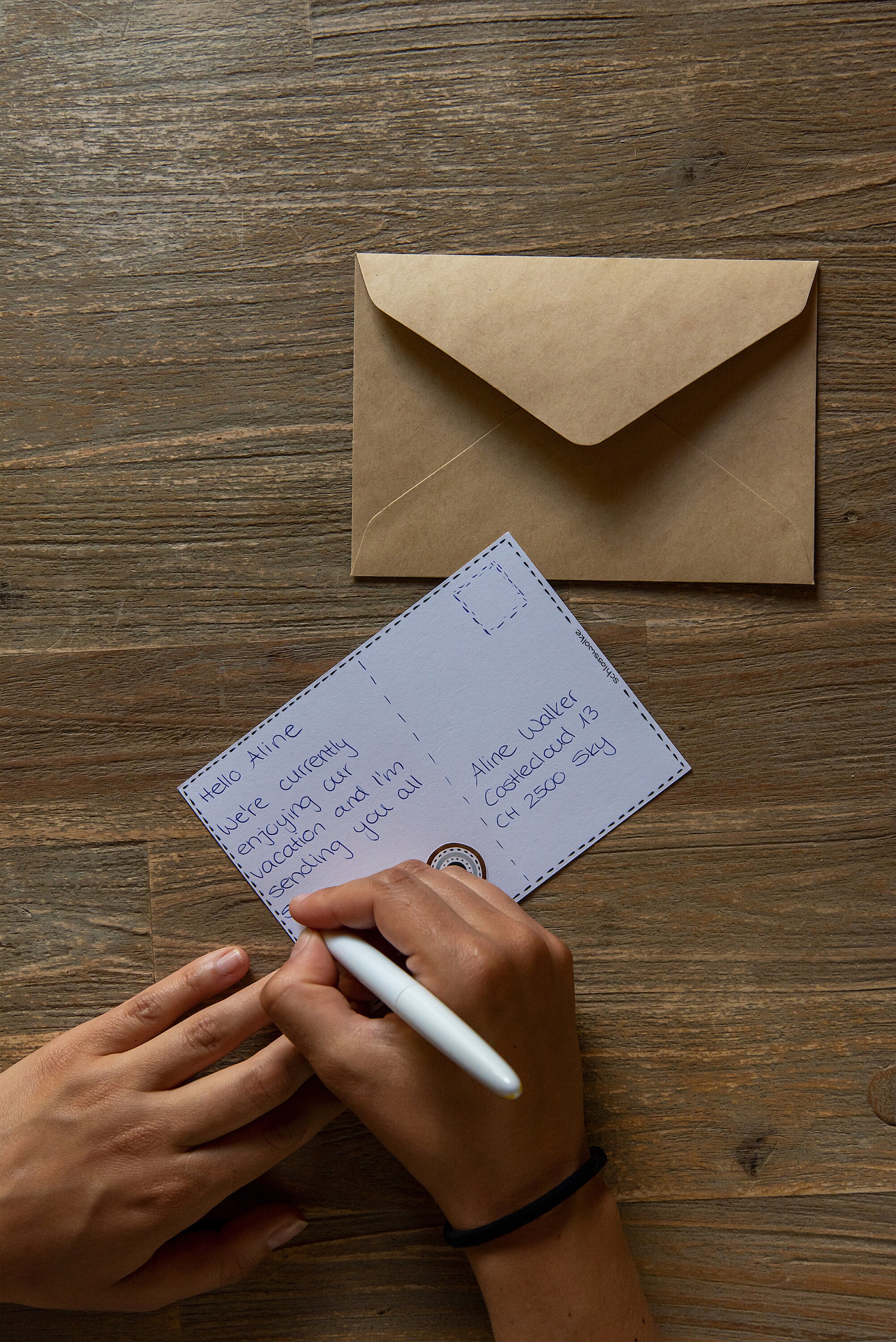 Postal, tarjeta de felicitación A6 lindo imprimir tarjeta yoga amante ...