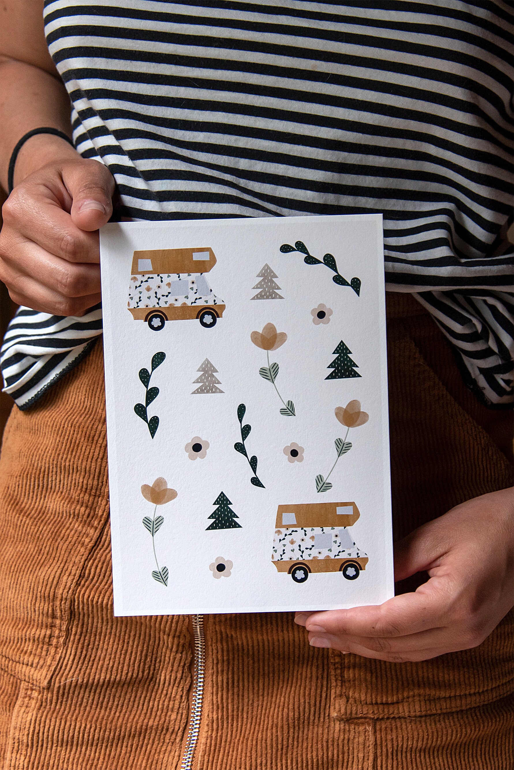 A5 Print Set 2 Stk. Kunstdrucke Camper Print Reisen - Etsy.de