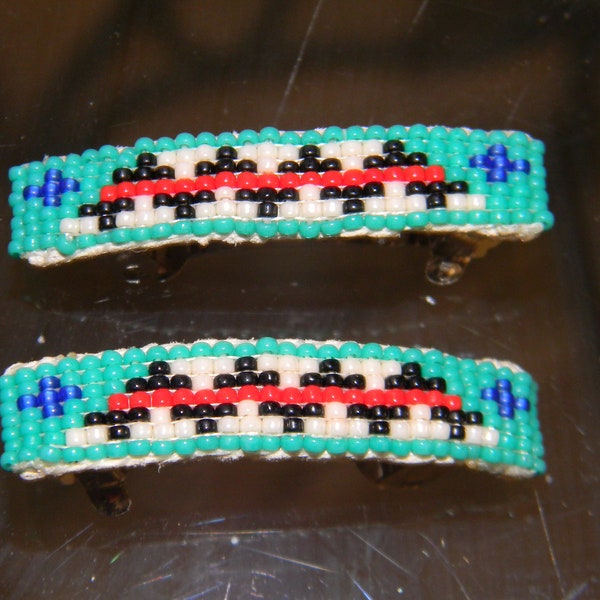 Seed Bead Barrette - Etsy